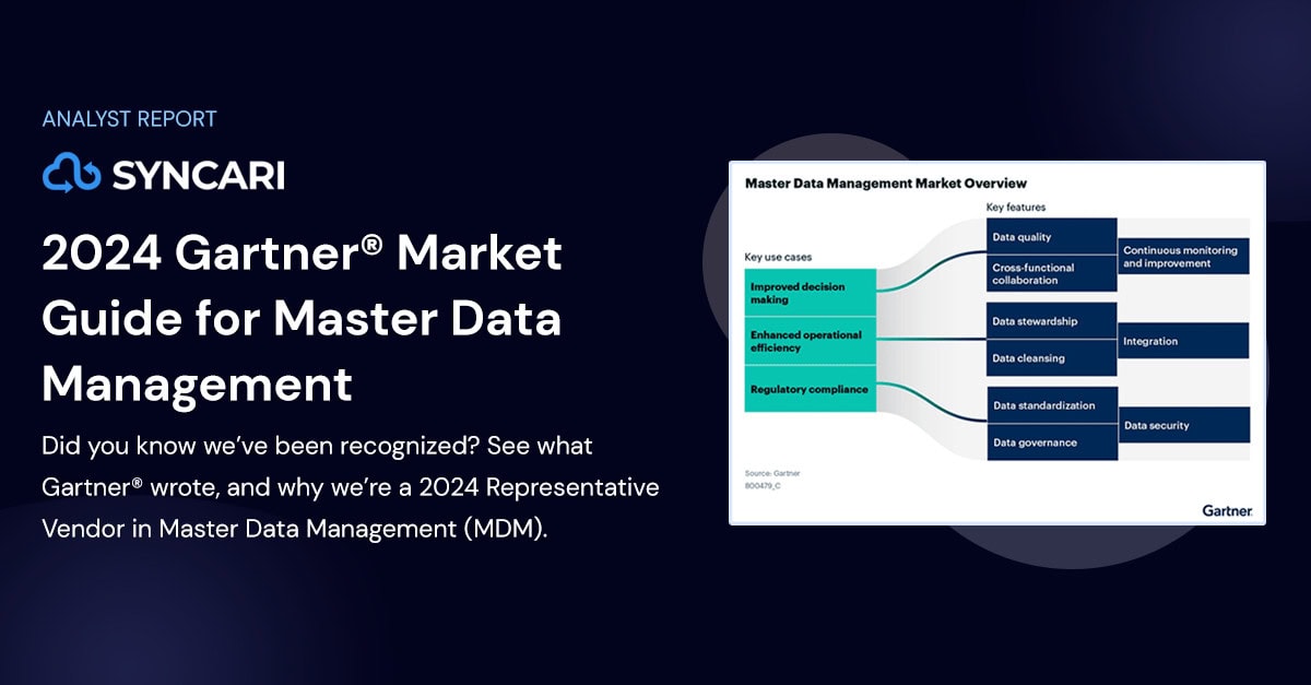 2024 Gartner® Market Guide for Master Data Management Solutions | Syncari 2024 Gartner® Market Guide for Master Data Management Solutions | Syncari