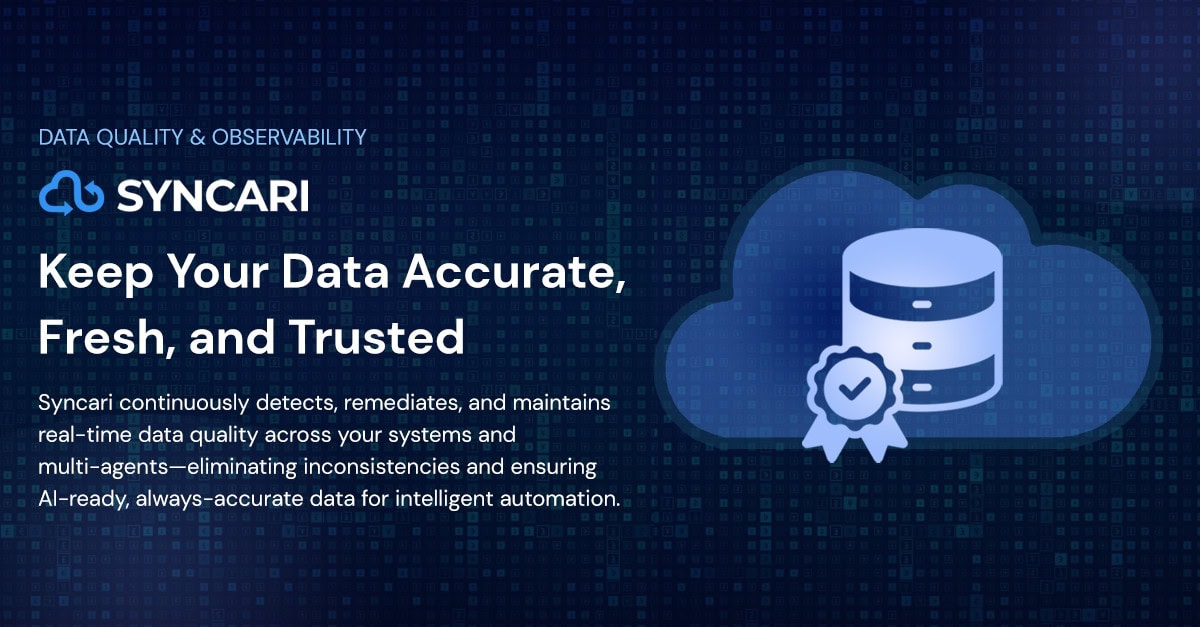 Data Quality & Observability | Syncari